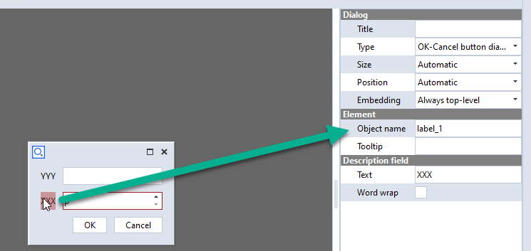Dialog Window with Dynamic Messages - Customizations & App Development - ZEISS Qualityforum