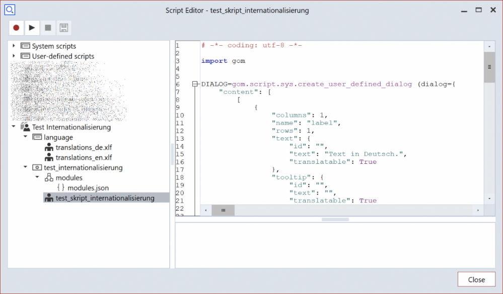 GOM Inspect 2022: Frage zur Internationalisierung von Skripten - Customizations & App ...